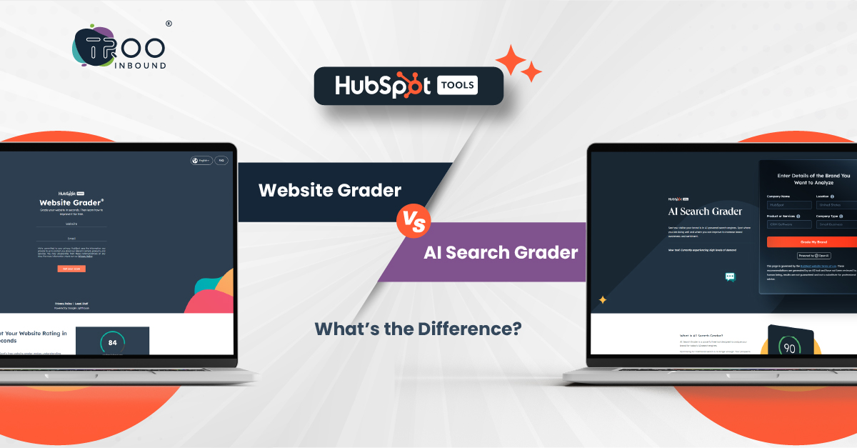 HubSpot Website Grader vs AI Search Grader